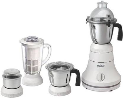 Unichef Galaxy Supreme 5 750 W Mixer Grinder (4 Jars, White) Price in ...