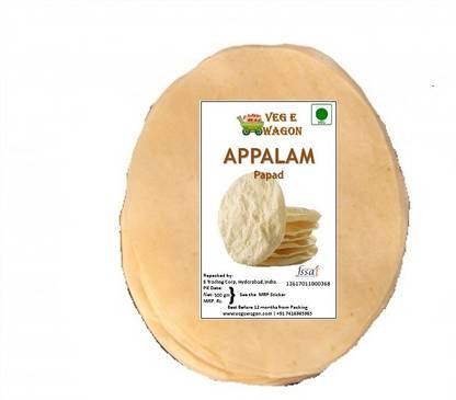 Veg E Wagon Applam Papad 500 gm Price in India - Buy Veg E Wagon Applam ...