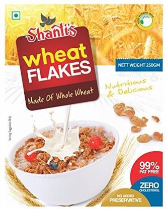shanti's Wheat Flakes, 250 Grams Combo Box Price in India - Buy shanti ...