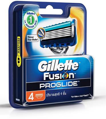 Gillette Fusion Proglide FlexBall Manual Shaving Razor Blades - 4s Pack ...
