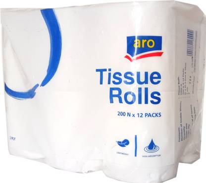 METRO Tissue Rolls 200 N X 12 Packs (ARO) Toilet Paper Roll Price in ...