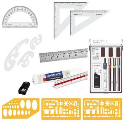 isomars Architect College Drafting Kit Price in India - Buy isomars ...