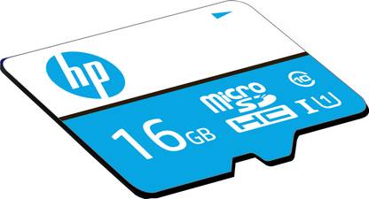 HP U1 16 GB MicroSDHC Class 10 100 MB/s Memory Card - HP : Flipkart.com