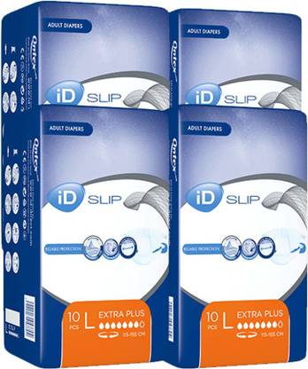 iD Slip Adult Diapers - L - Buy 40 iD Cotton Feel Adult Diapers ...