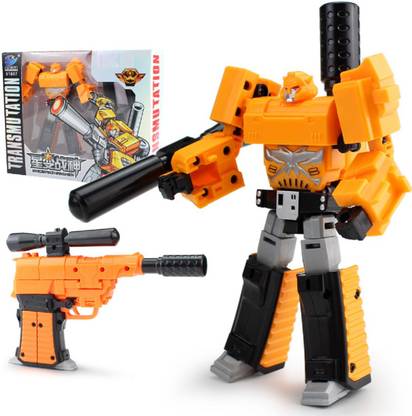 Vortex Toys DEFORMATION TRANSFORMERS TURN INTO A GUN FUN KIDS PLAYING ...