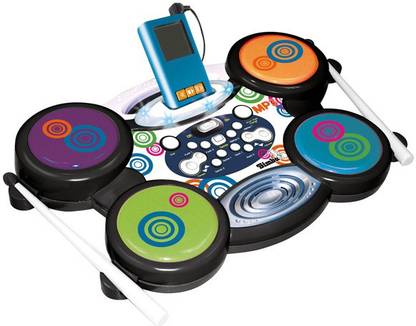 SIMBA My Music World I-Drum Plastic Electronic Drum - My Music World I ...