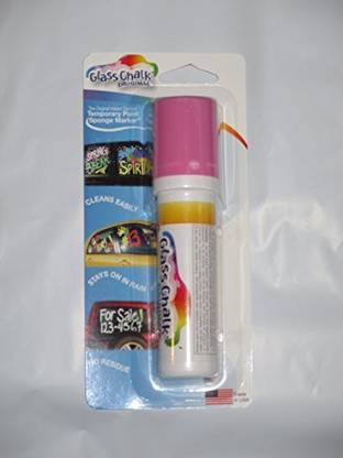 Glass Chalk LLC Glass Chalk Sponge Marker Pink - Glass Chalk Sponge ...