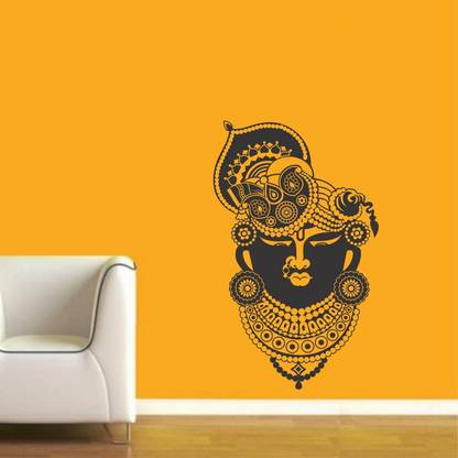 Asmi Collections 60 cm God Jagannath Ji Removable Sticker Price in ...