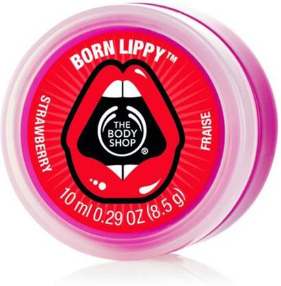 THE BODY SHOP Born Lippy Pot Lip Balm - Strawberry Strawberry - Price ...