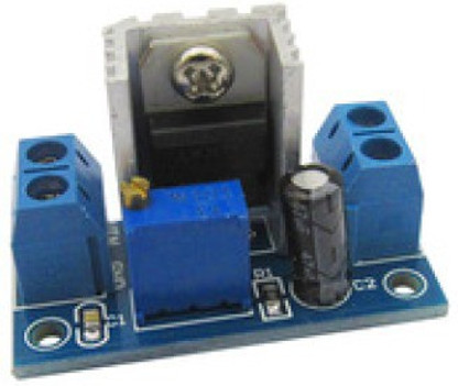 LM317 Voltage Regulator Module AC 5V-24V Adjustable Regulated Power ...