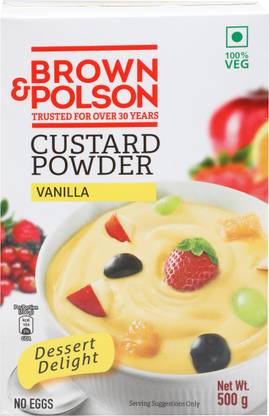 Brown & Polson Vanilla Custard Powder Price in India - Buy Brown ...