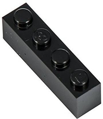 Q-Bricks 4 X 1-Stud Building Blocks Loose Pack (1000-Piece, Black) - 4 ...