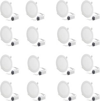 GALAXY 18 watt LED Round Slim Panel White Light False Ceiling POP ...