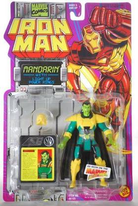 Marvel Comics 1994 - Toy Biz / - Iron Man Series - Mandarin Action ...