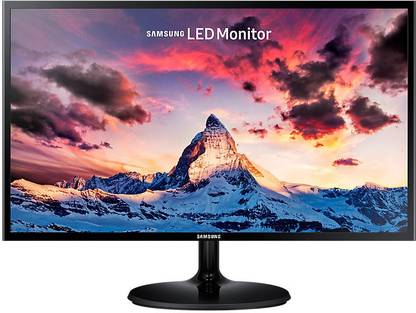 SAMSUNG 59.69 cm (23.5 inch) HD PLS Panel Monitor (LS24F350FHNXZA ...