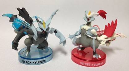 POKEMON Set Of 2 Pokemon Plasma Storm 3 Inch Black And White Kyurem ...