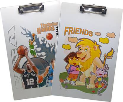 Flipkart.com | Tuelip Cartoon Printed Writing Pad, Exam Board For ...