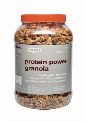 Express Protein Power Granola 1Kg Plastic Bottle Price in India - Buy ...