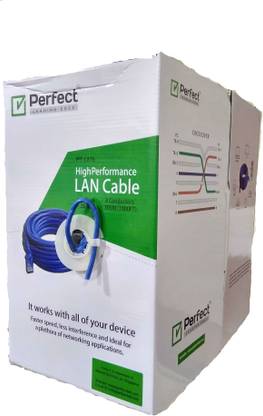 PERFECT Ethernet Cable 305 m 305M CAT 6 Cable for Networking and CCTV ...