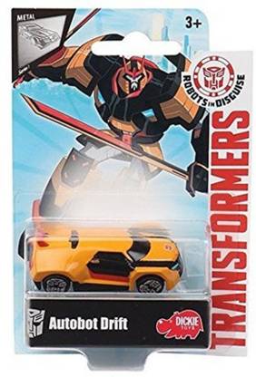 DICKIE TOYS Transformers Robots in Disguise Autobot Drift Die-Cast ...