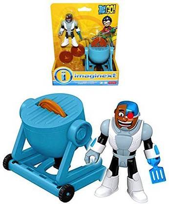 Imaginext Teen Titans Go Cyborg Meat Party Figure 2.5" - Teen Titans Go ...