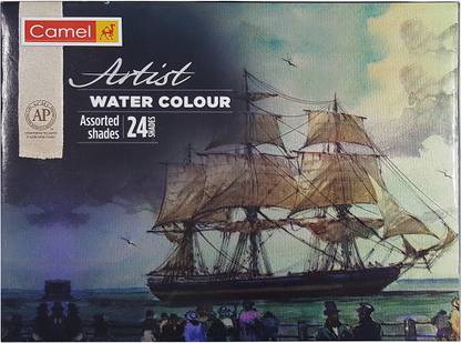 Flipkart.com | Camel Artist Water Colour - 24 Shades - Prints, Stamps ...