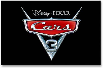 Hollywood Movie Wall Poster - Cars 3 - Logo - HD Quality Movie Poster ...