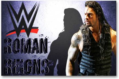 Wrestling Wall Poster - Roman Reigns - WWE Superstar - HD Quality ...