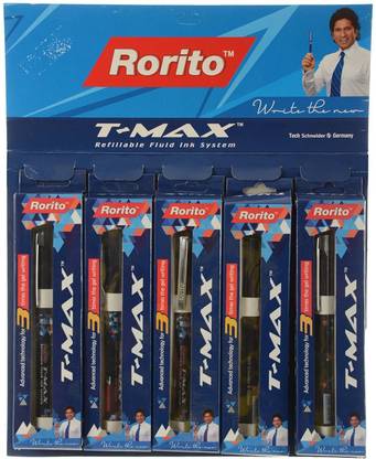 Rorito MAXTRON (TERA) ROBOTIC FLUID INK SYSTEM PEN BLUE PACK OF 5 PCS ...