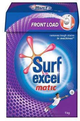 Surf excel Matic Front load Detergent Powder (2 kg) Detergent Powder ...
