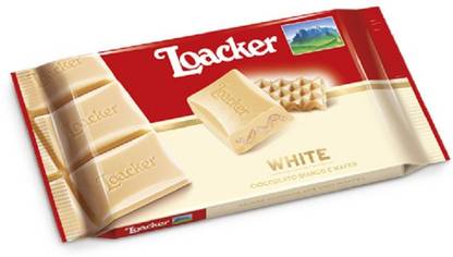 LOACKER White Chocolate & Wafer Bars Price in India - Buy LOACKER White ...