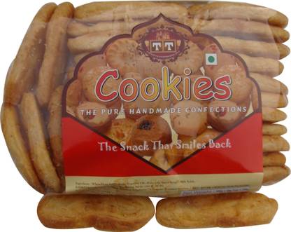 TT COMBO HANDMADE FAN KHARI BISCUITS Cookies Price in India - Buy TT ...