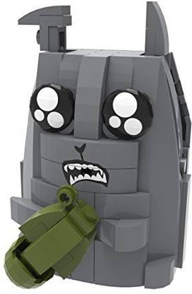 Basic Fun Exploding Kittens - Dynamite Cat Buildable Figure (142 Pieces ...