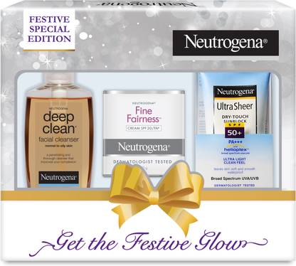 NEUTROGENA Festive Gift Pack Price in India - Buy NEUTROGENA Festive ...