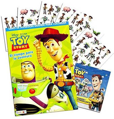 Toy Story Disney Pixar Coloring and Activity Book with Stickers ...