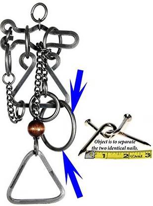 Genrc Yankee Ingenuity Tavern Puzzles Heavy Metal Disentanglement-Style ...