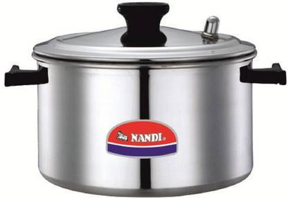Nandi Nandi Manual Super Aluminium Idli Cooker- 5 Plates Induction ...