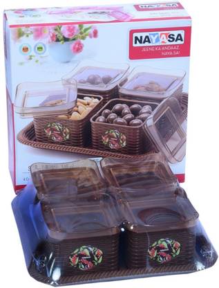 NAYASA Plastic Grocery Container - 1000 ml Price in India - Buy NAYASA ...