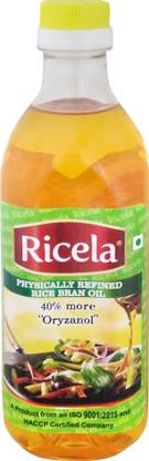 Ricela Physically Refined Rice Bran Oil Plastic Bottle Price in India ...