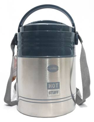 Flipkart.com | cello Hot Stuff 3 Containers Stainless Steel School ...
