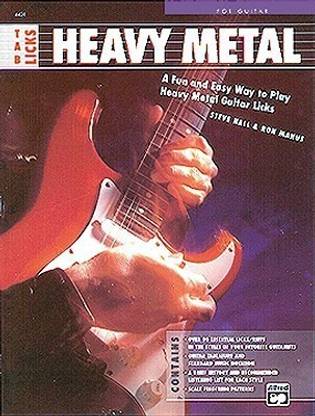 Heavy Metal Guitar Tab Licks: Buy Heavy Metal Guitar Tab Licks by Hall ...