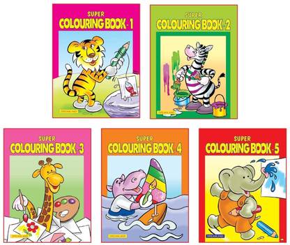 Super Colouring Book Pack: Buy Super Colouring Book Pack by unknown at ...