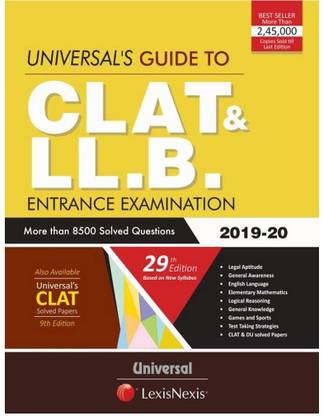 UNIVERSAL Guide To CLAT And LL.B Entrance Examination 2019-2020: Buy ...