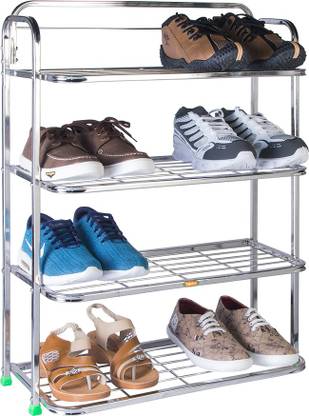 Patelraj Stainless Steel Metal Shoe Stand Price in India - Buy Patelraj ...