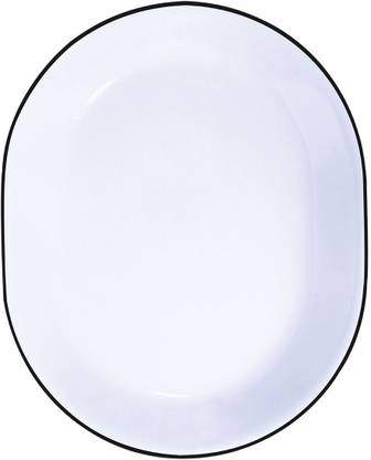 CORELLE Glass Oval Serving Platter, 32.5cm Rice Plates Price in India ...