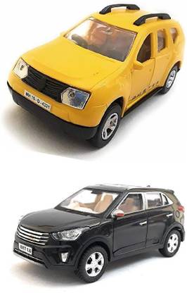 The Game Begins Combo Pack of Renault Duster Car Toy and Hyundai Creta ...