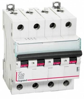 Legrand DX3 MCB 4 pole C-Curve 32(A) 4086 99 MCB Price in India - Buy Legrand DX3 MCB 4 pole C ...