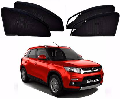 guruji system Side Window Sun Shade For Maruti Suzuki Vitara Brezza ...