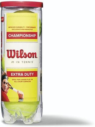 WILSON Championship (Pack of 3) Tennis Ball - Buy WILSON Championship ...