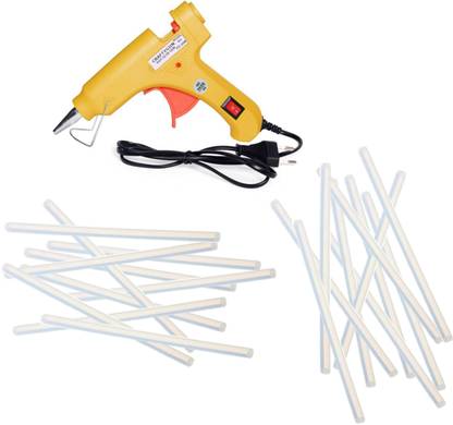CRAFTYGUN 20 WATT FD-20W YELLOW GLUE GUN (ON OFF SWITCH&INDICATOR) 20 ...
